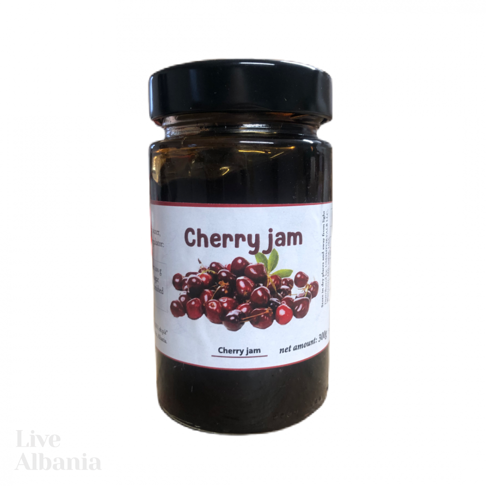 Cherry jam from Albanian mountains | Handpicked cherries